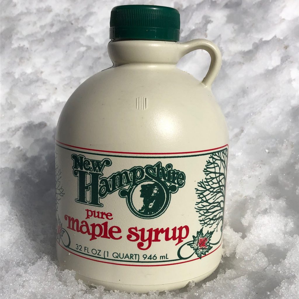 1 Quart Jug of Grade A Dark Pure NH Maple Syrup - BLUEBERRY HILL SUGARWORKS
